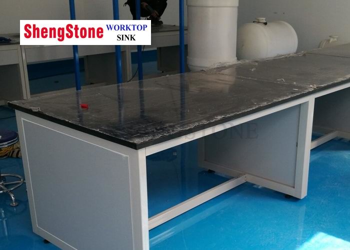 School Lab Phenolic Resin Worktop Flat Edge Chemical Resistance CE SGS ...